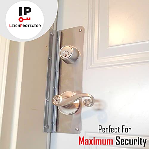 LATCHPROTECTOR LATCHPROTECTOR in-Swing Latch Guard LP300 12inch Steel,